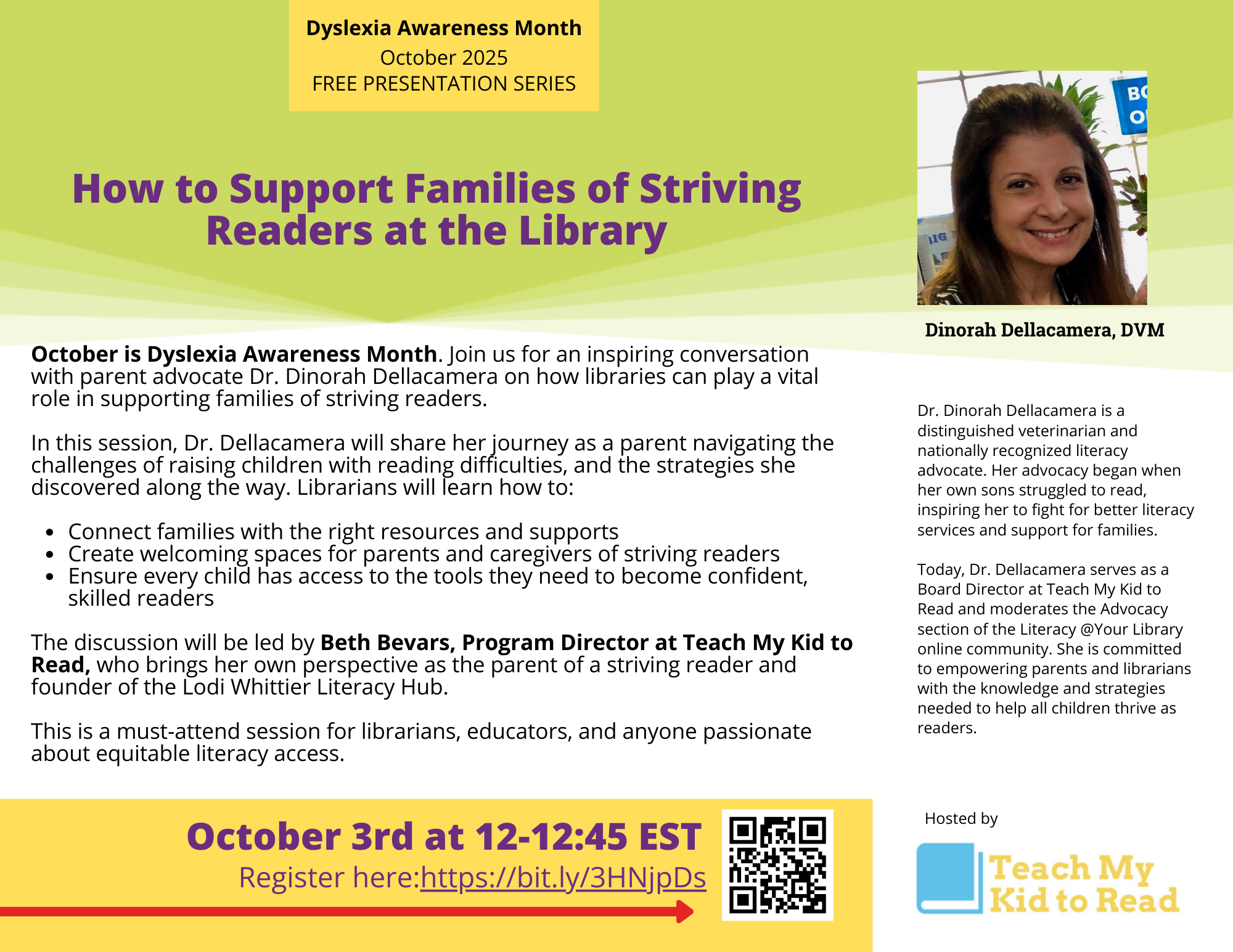 How to Support Families of Striving Readers at the Library - Teach My ...